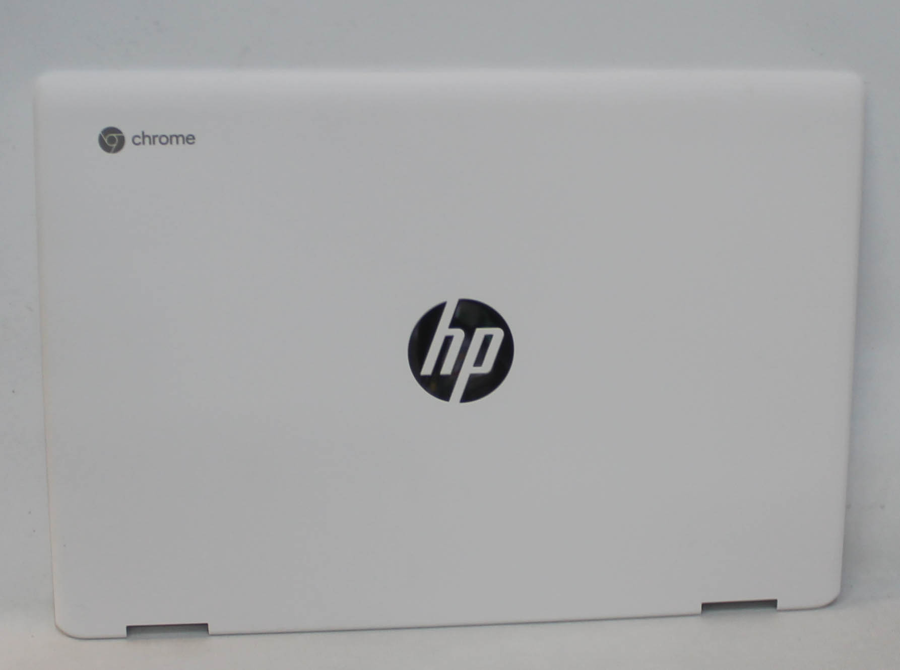 White Hp Chrome Laptop